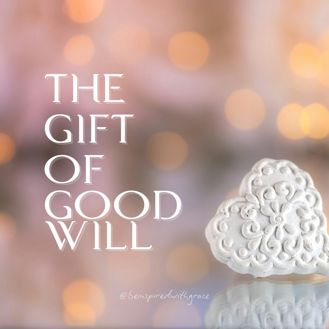 The Gift of Goodwill - Be Inspired With Grace